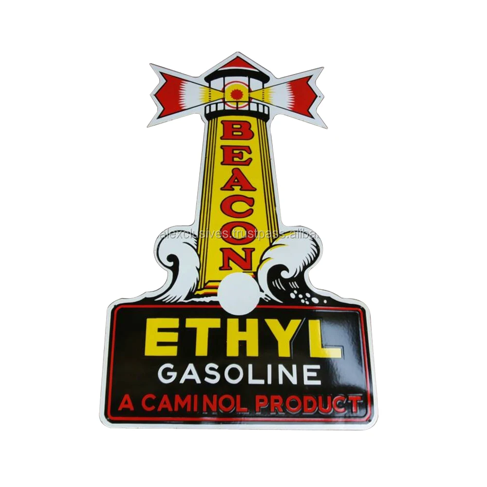 Vitreous Enamel Castrol Shell Motor Oil Signs Oil And Gas - Buy Motor ...