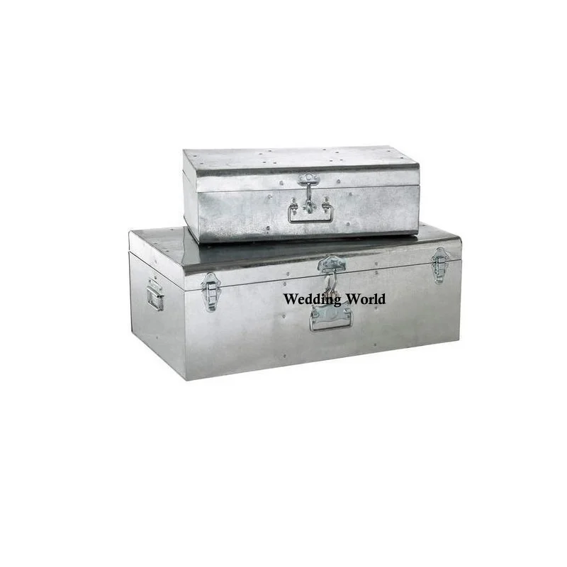 Metal Trunk Box Excellent Quality Handmade Designer Wholesale Storage ...