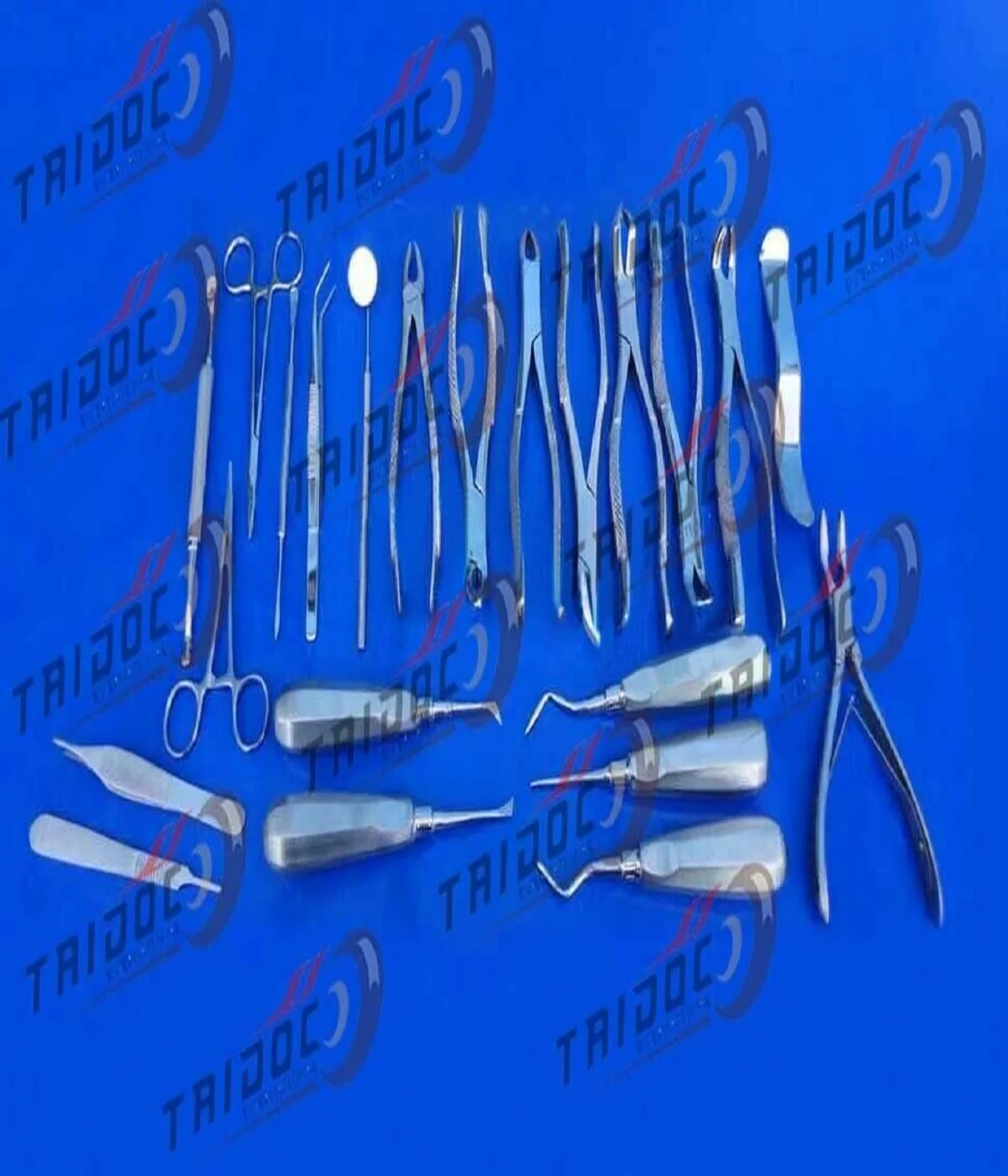 24-piece Complete Oral Surgery Set - German Steel Instruments