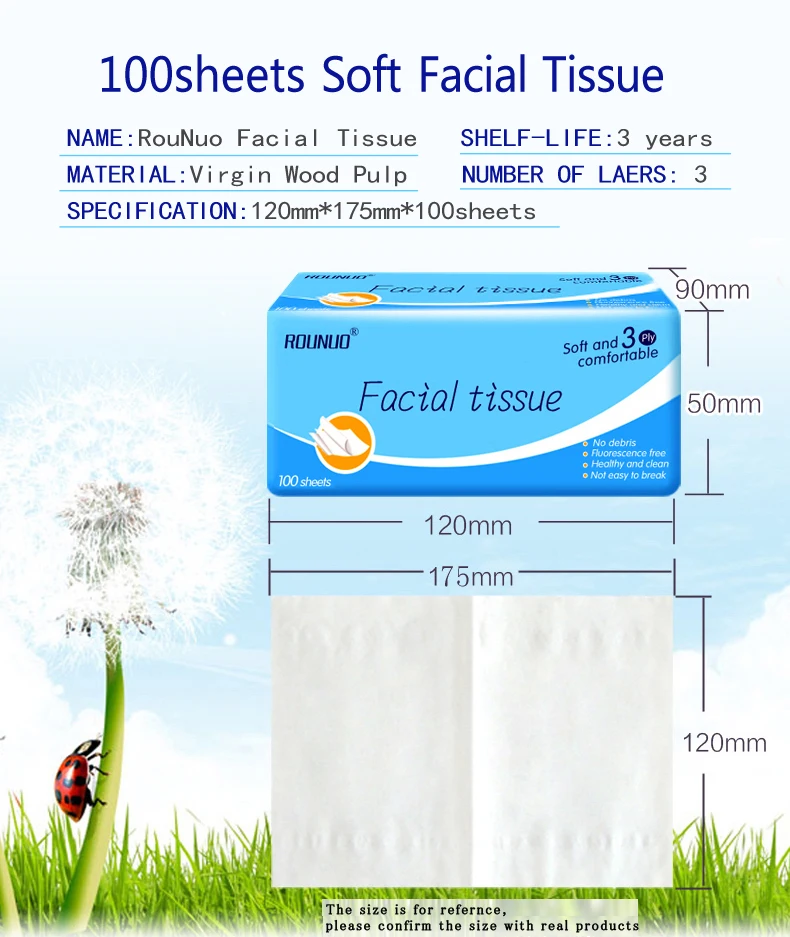 Soft Pack Oem Logo Private Label Tissue Paper And Facial Tissue For ...