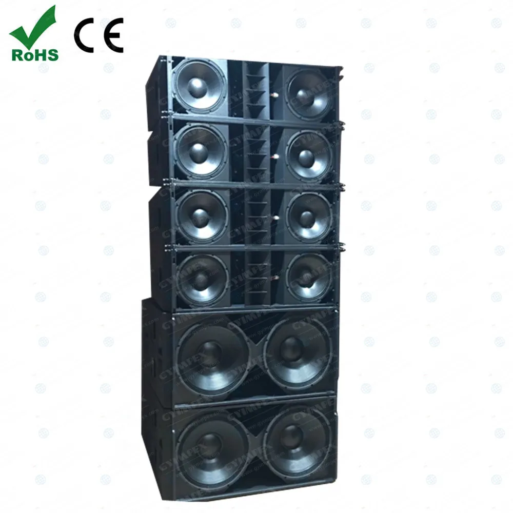 J312 Gyimpex Audio Line Array System 2*12 Speakers Sound Powerful Clear Sound Professional Audio ...