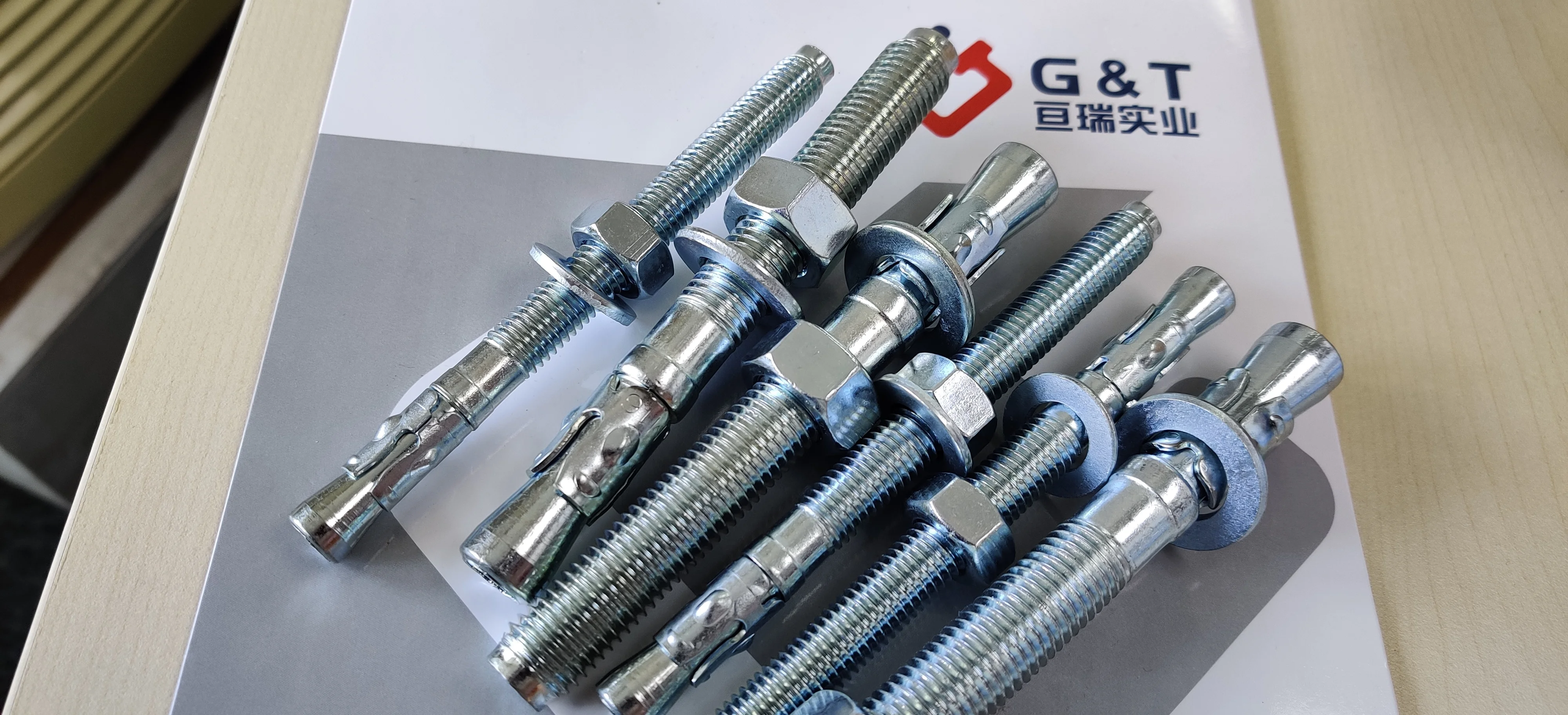 M8 M16 M12 M10 Schroef M20 Standaard Size Carbon Staal Verzinkt Wedge ...