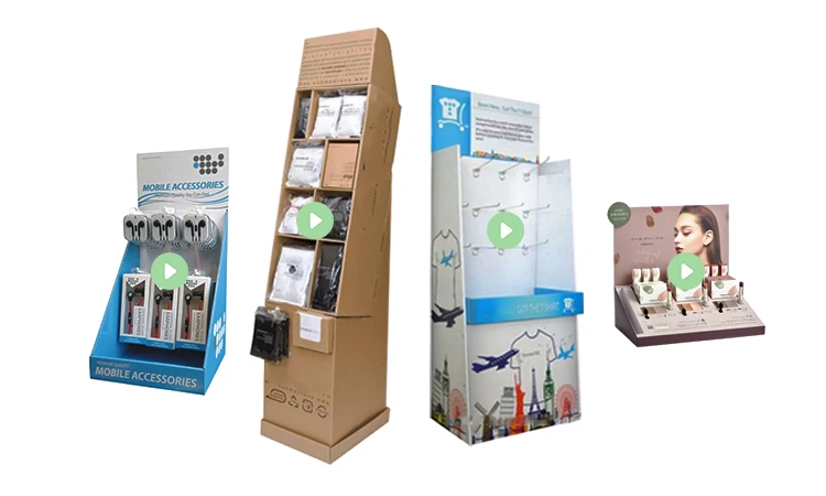 Custom Pop Up Counter Top Product Displays/floor Stand Cardboard ...