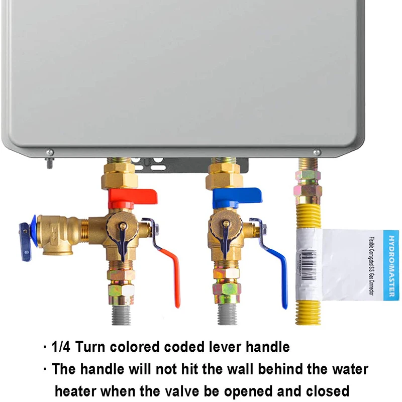 Green Valves Hydro Master 3/4-Inch IPS Isolator Tankless Water Heater ...