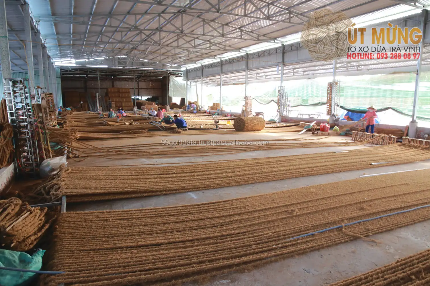 Natural Vietnam Coconut Coir Fiber Mats for Erosion Control