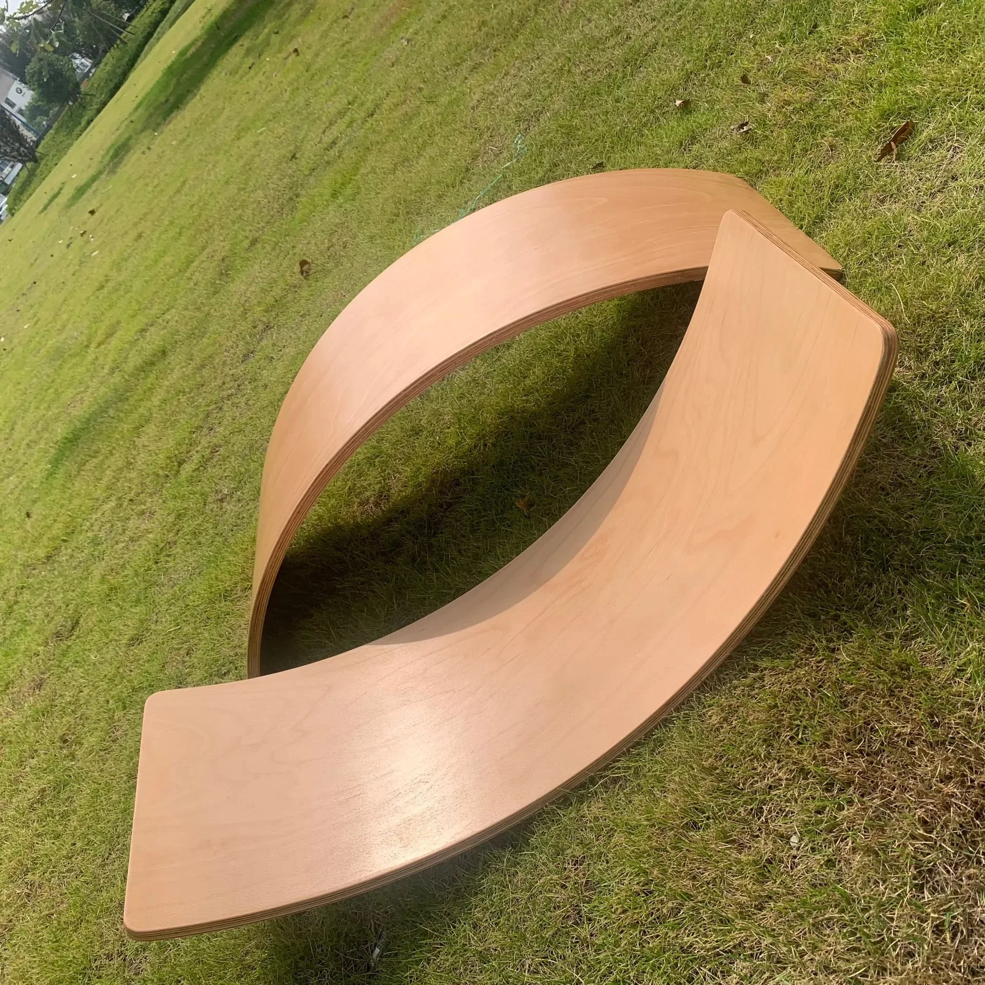 Wooden Balance Board Eco Friend Wooden Balance Board Yoga Plate Wood ...