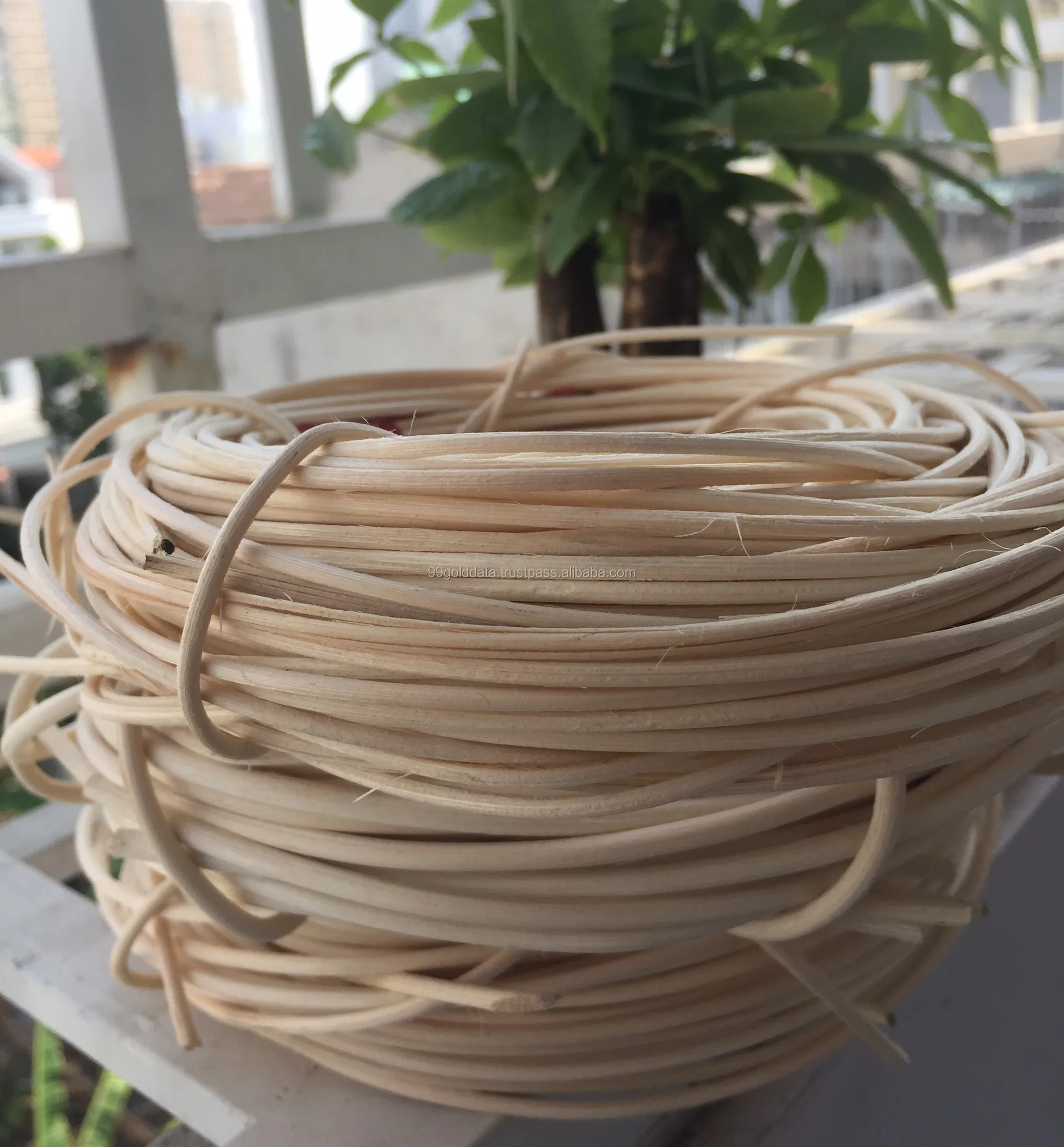 2mm To 3mm Round Rattan Core Material For Furniture,Wicker Craft From ...