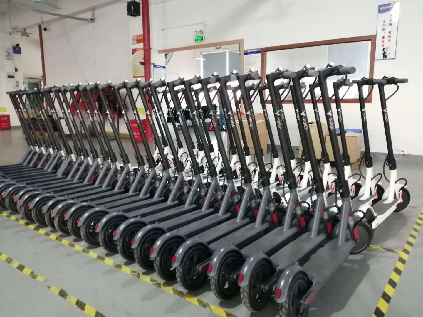 Uk Europe Warehouse Dropshipping 8.5inch Adult Foldable 2 Solid Wheels ...