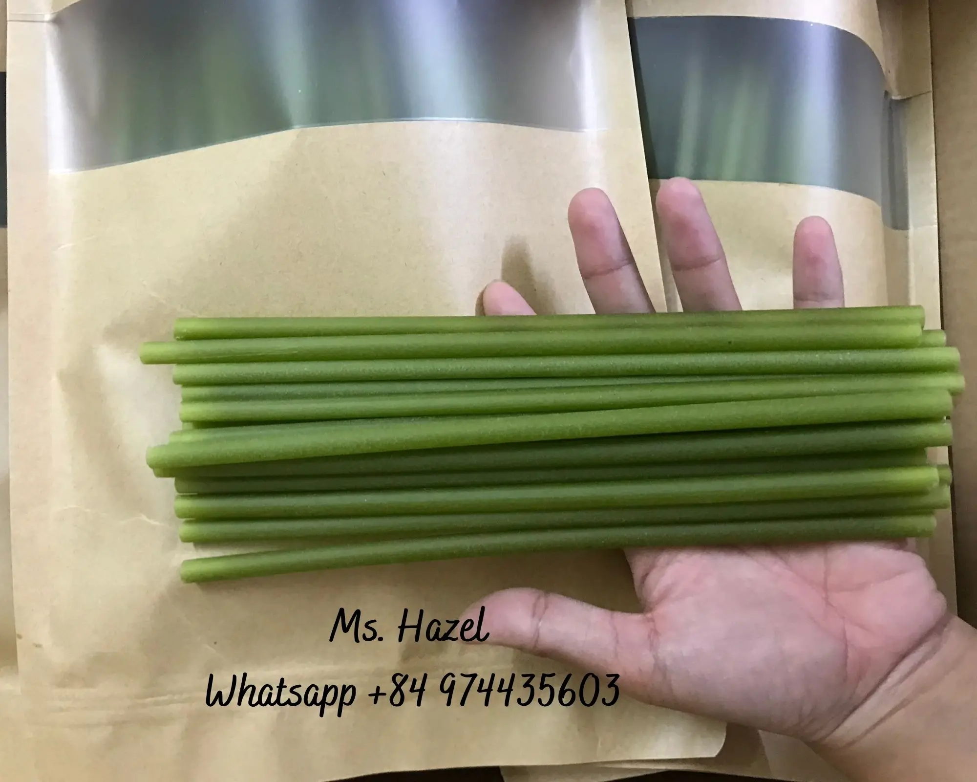 Eco-friendly Edible Rice Straws - High Quality & Durable
