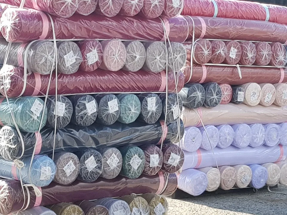 Korea ITY Stock Lot Fabric - Versatile Polyester Textiles