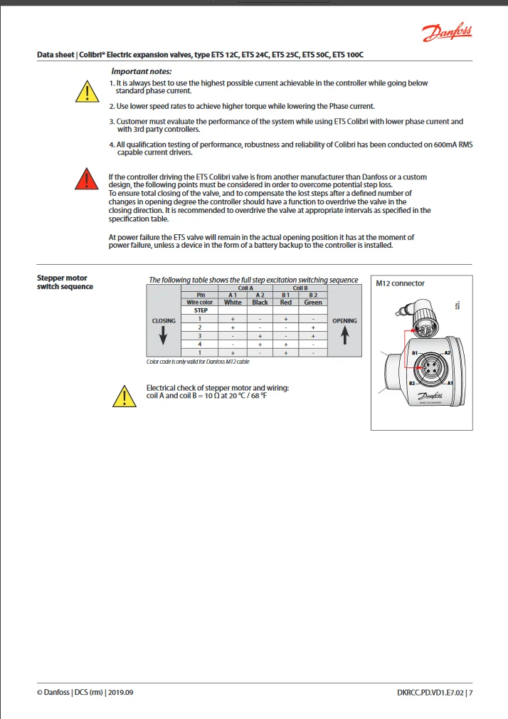 DANFOSS Electric Expansion Valves - Reliable Cooling Solutions