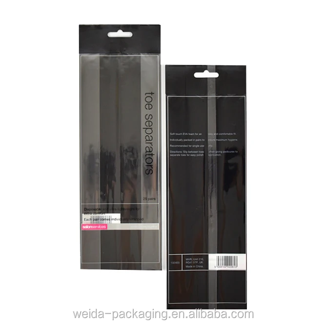 Polybag With Header Card Opp Header Plastic Bag Self Adhesive Bags Bopp ...