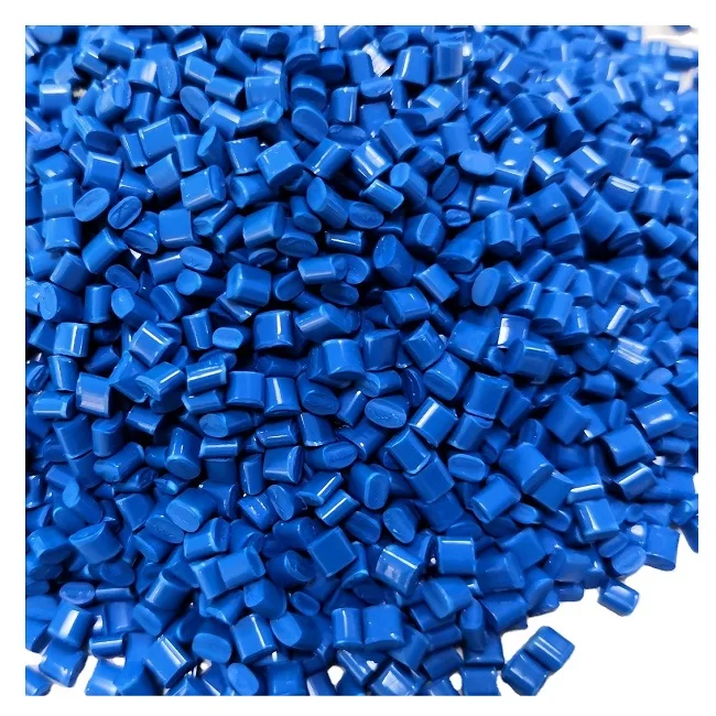 Competitive Price Blue Color Plastic Masterbatch / Plastic Raw Material ...