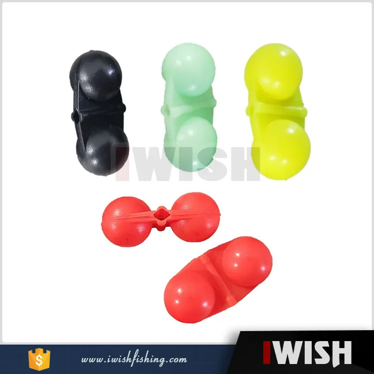 China Manufacturer Plastic Colors Pink Silver Fishing Line Rattles for ...