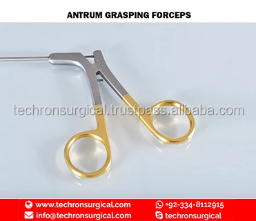 Antrum Grasping Forceps 90 To 120 Degrees Backbiter Opening Jaw 3.5mm ...
