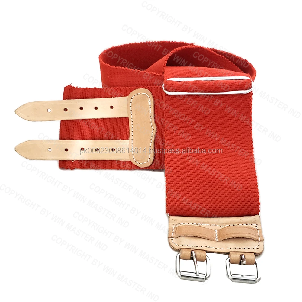 Red Solid Stable Belt Gold Clasp | Ceremonial Logistic Corps Stable ...