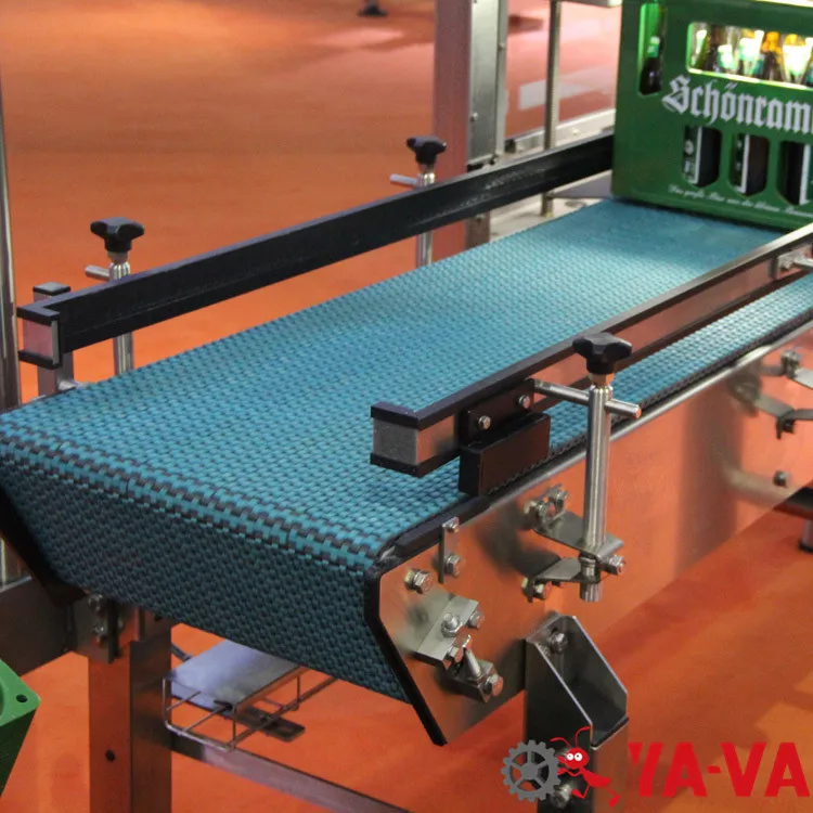 High Quality Modular Belt Conveyor, POM PP Modular Belt With Guide Rail ...