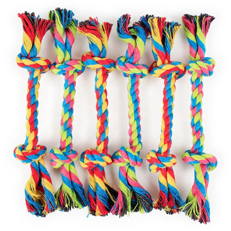 High Quality Cotton Rope Bite Resistant Chew Teeth Cleaning Pet Dog Toy ...