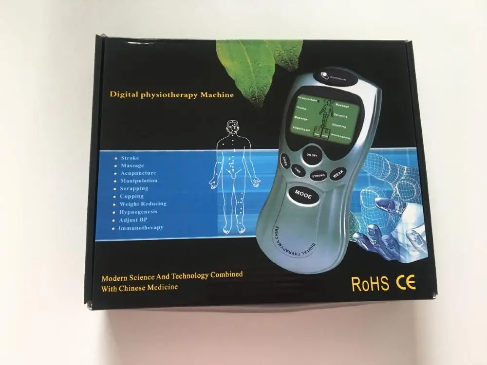 Home Low Frequency Physical Electric Pulse Body Pain Relief Healthcare ...