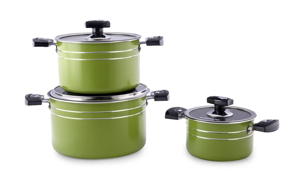 High-end Magnetic Aluminum Cookware Set - Buy Non-stick Cookware Sets ...