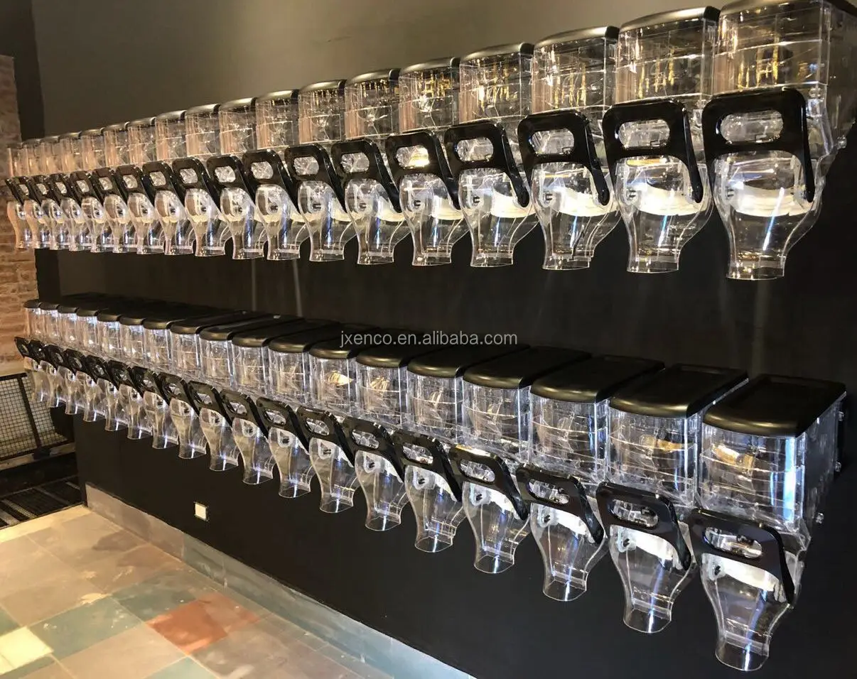 Ecobox Big Promotion Candy Display Bin Dry Grain Nuts Gravity Bulk Pet ...