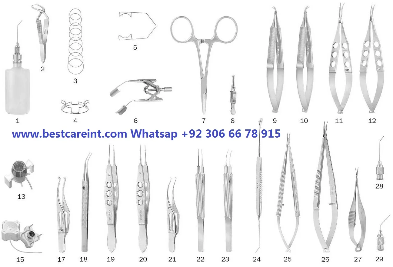 Pterygium Set - Buy Pterygium Surgery Set Micro Pterygium Surgery Set ...