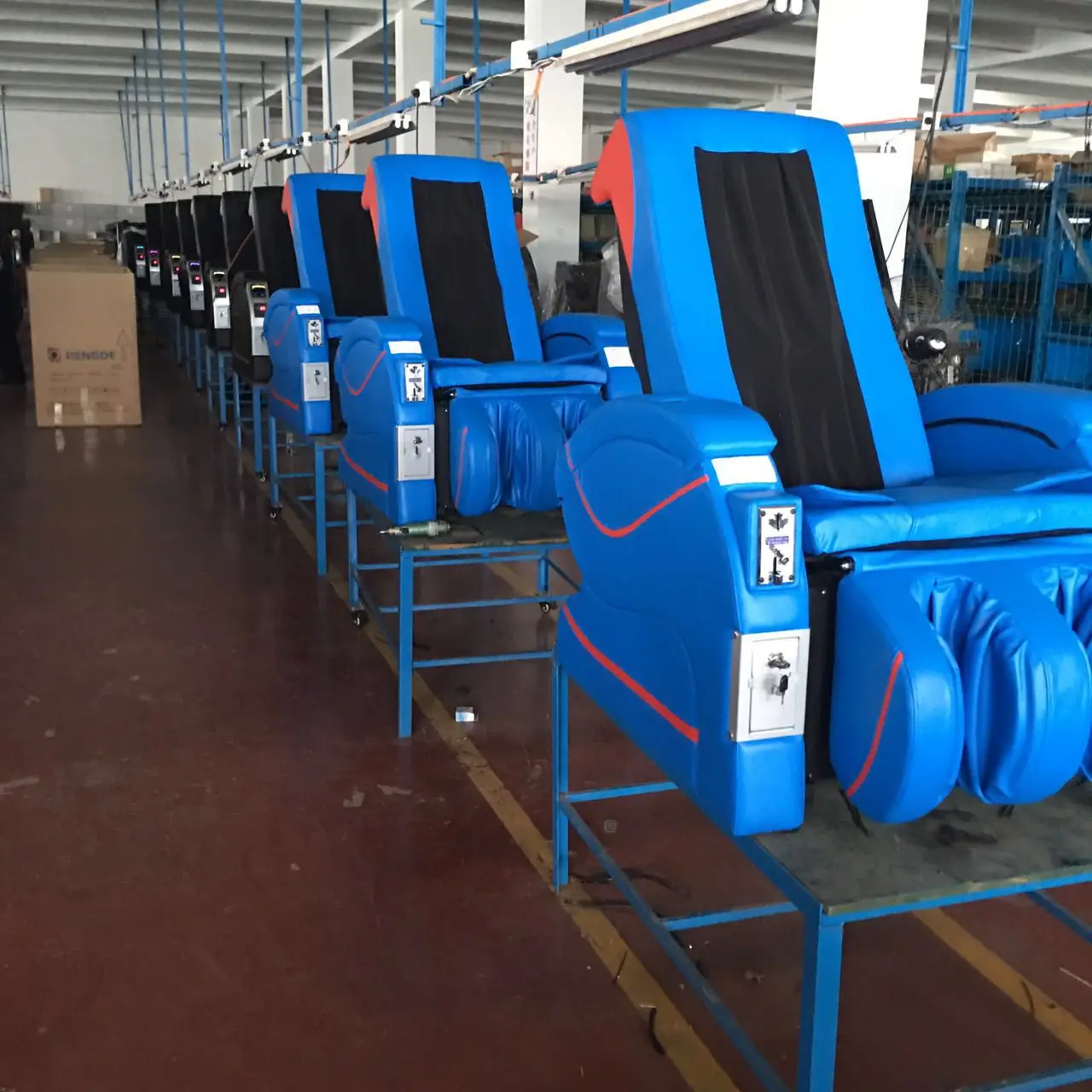 Coin & Bill Operated Massage Chair Vending Machine by Hengde