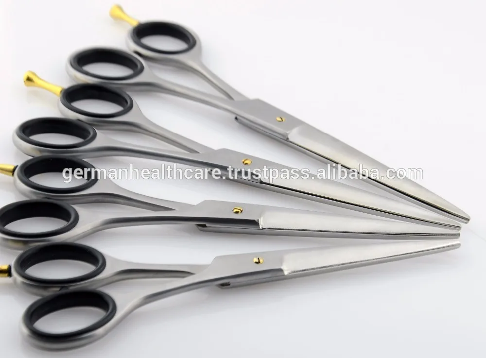 Hand Made Professional Hair Scissors Micro Serrated With Razor Edge ...