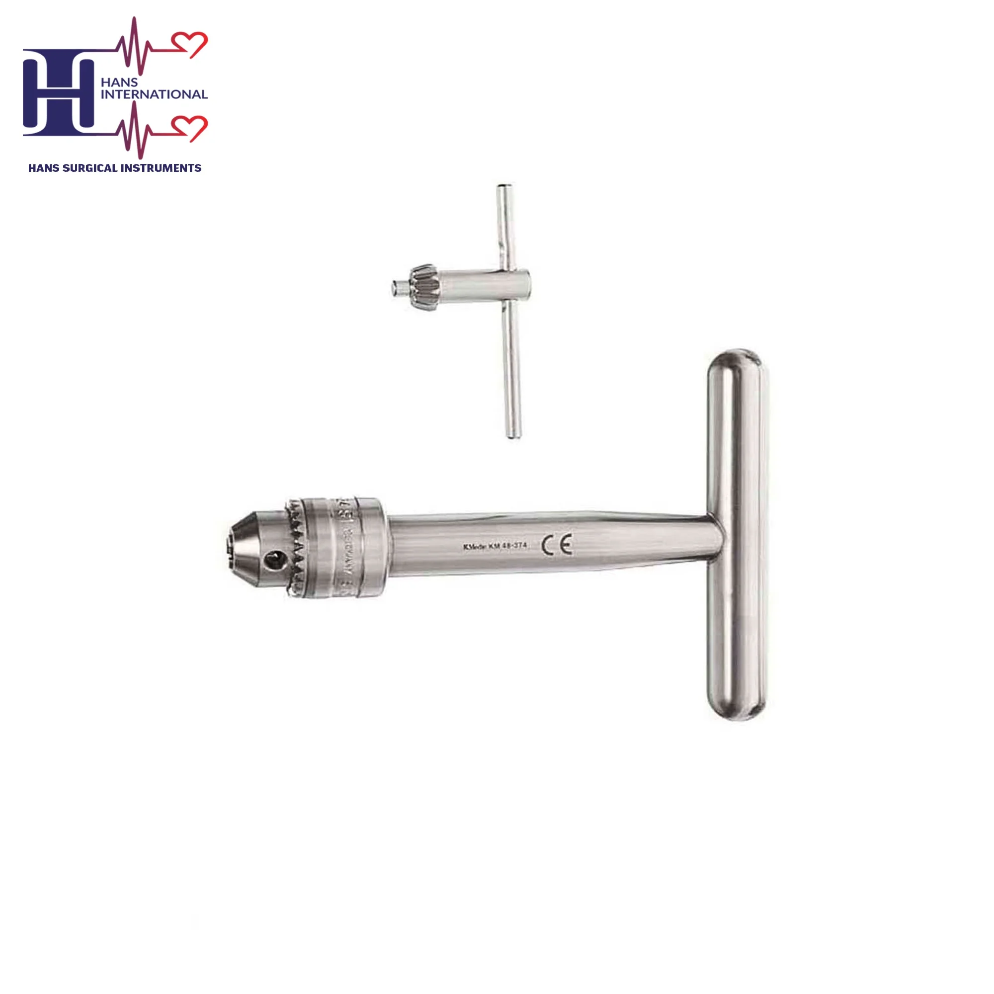 Universal T Tap Drill Hand Chuck Steinmann Pins Chuck Orthopedic ...