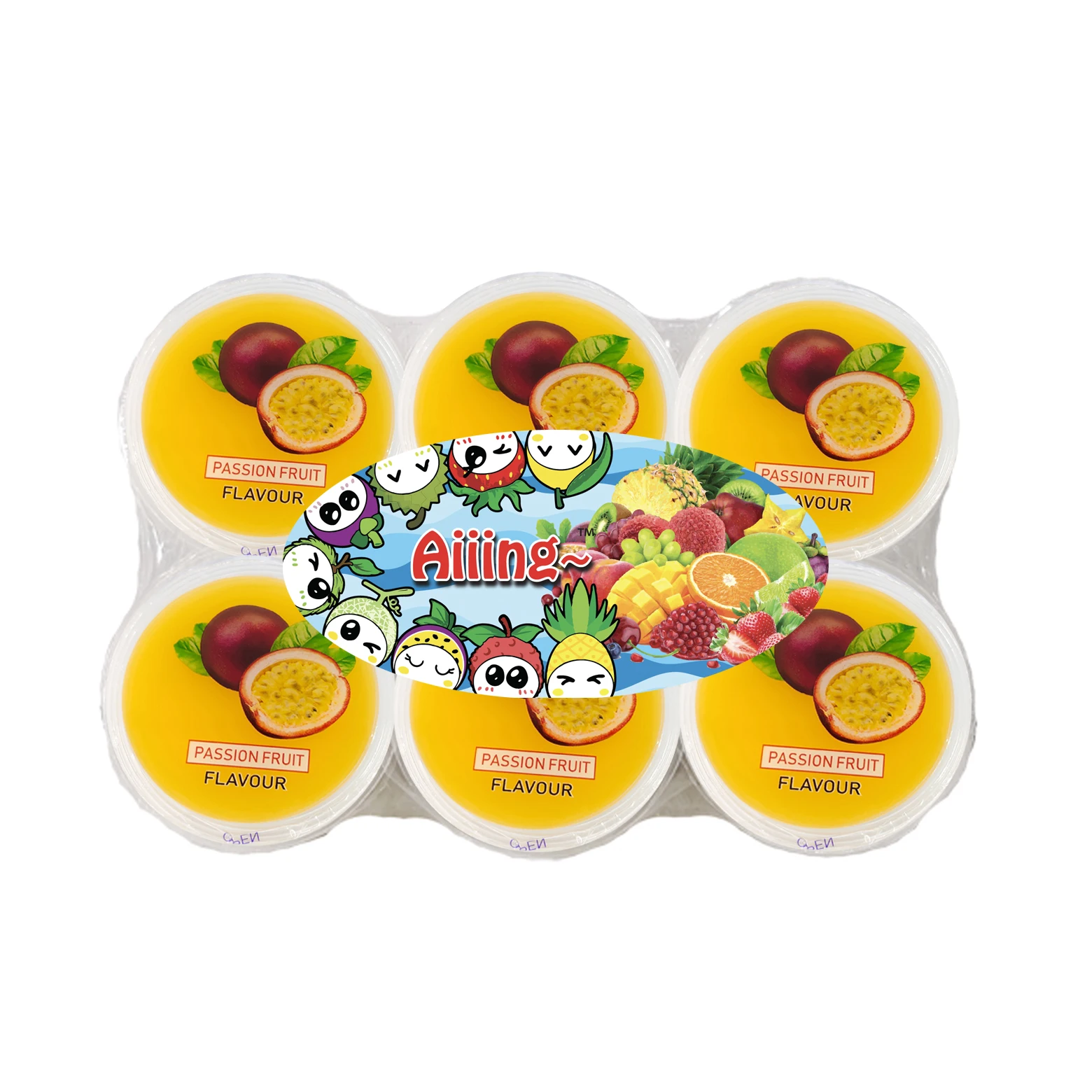 Aiiing Fruit Pudding Cups Aiiing Pudding Cups - 110g Passion Fruit ...