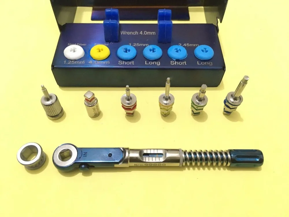 Dental Implant Mini Drivers Kit Multi Universal Torque Wrench Hex ...