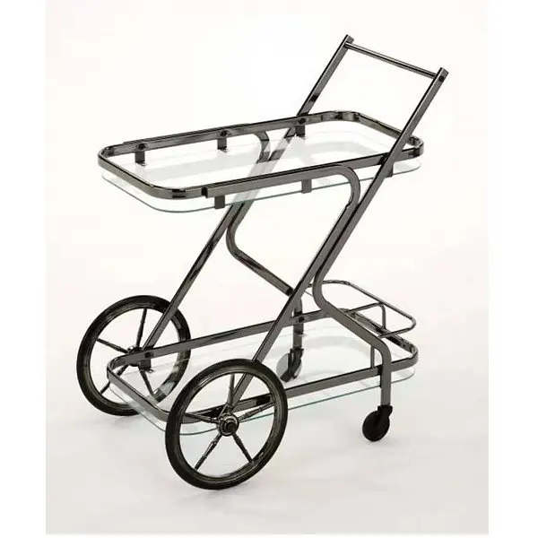10941-1151 Luxury Metal Tea Trolley - Buy Hotel Tea Trolley,Metal Brass ...