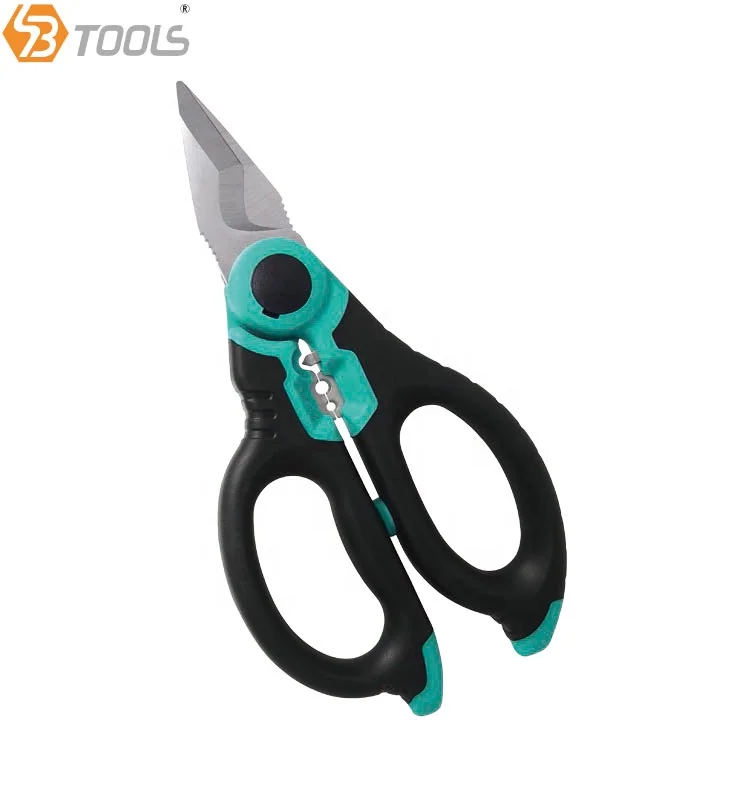 Sbtools Professional Electrician Scissors For Wire/cable Stripping ...