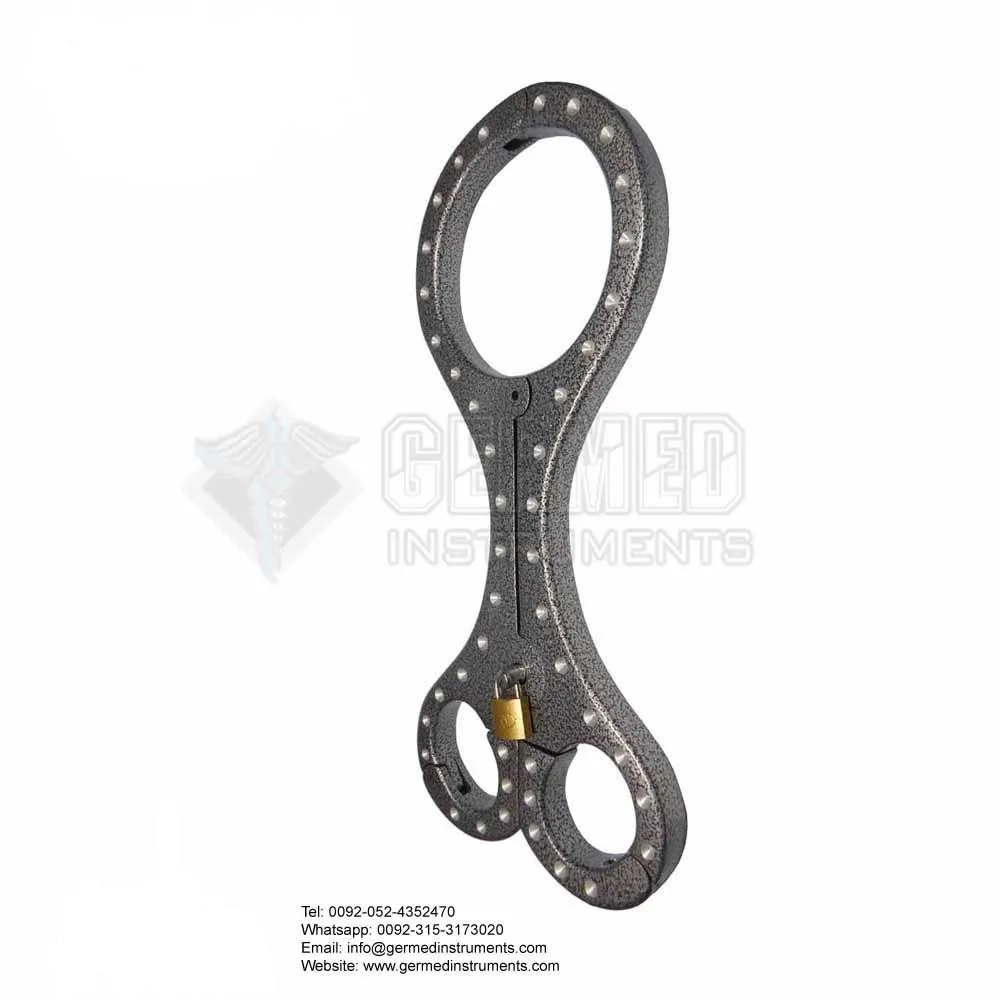 Cangue de aluminio pesado con candado Bondage Yoke Shrew's Fiddle ...