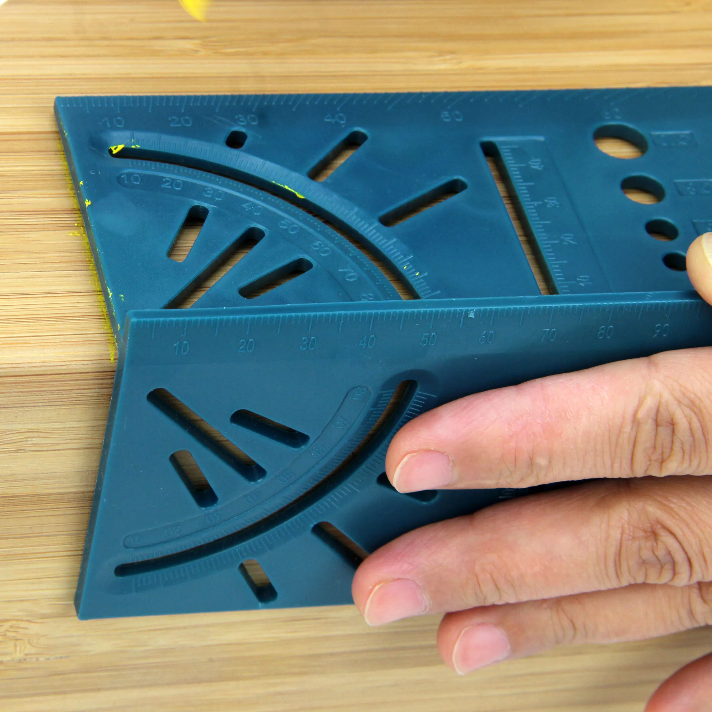 Woodworking Scribe Mark Line 3d Mitre Angle Measuring Square Measure ...