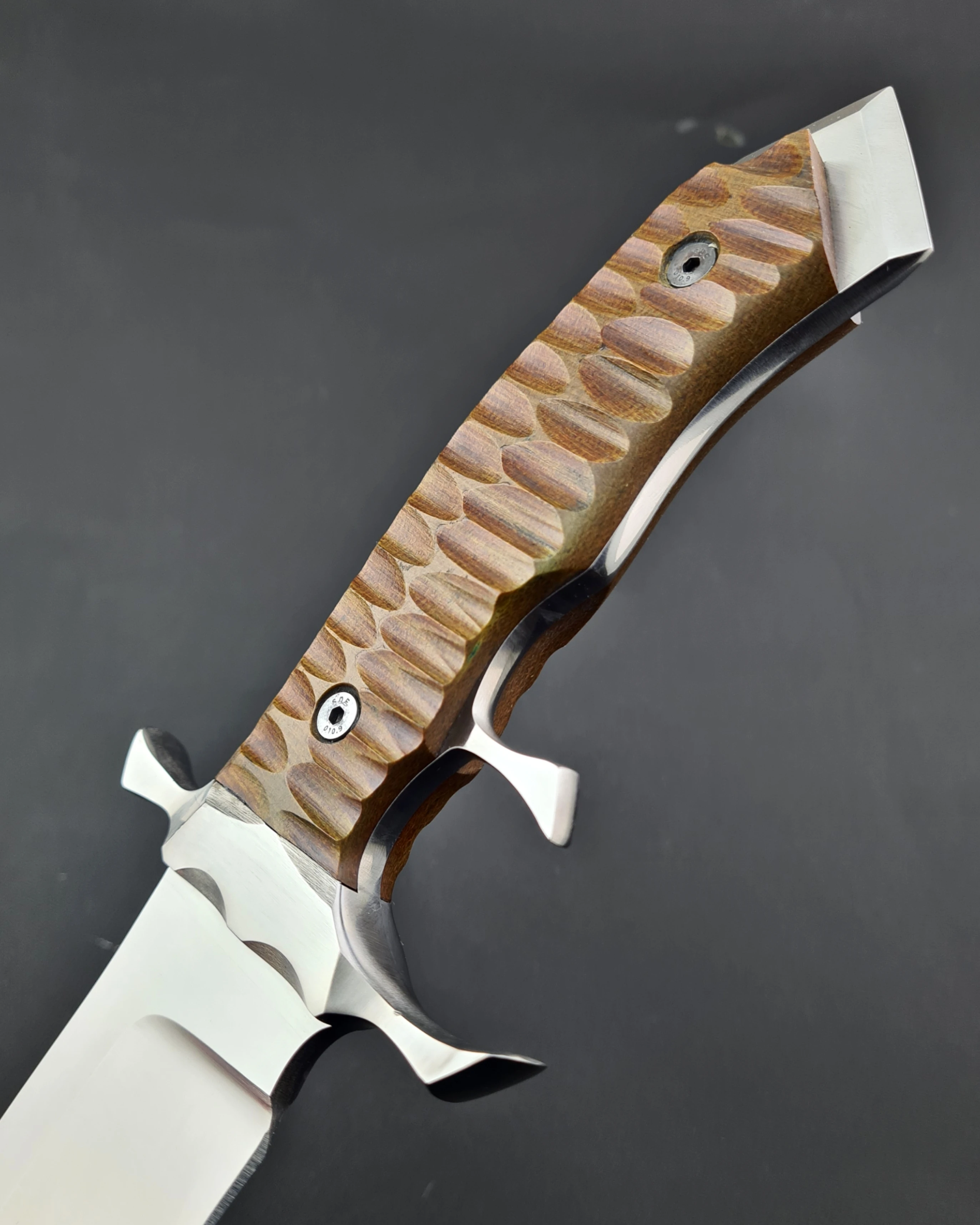 Rambo Knife The Last Blood Movie Knife Fixed Blade Hunting Tactical ...