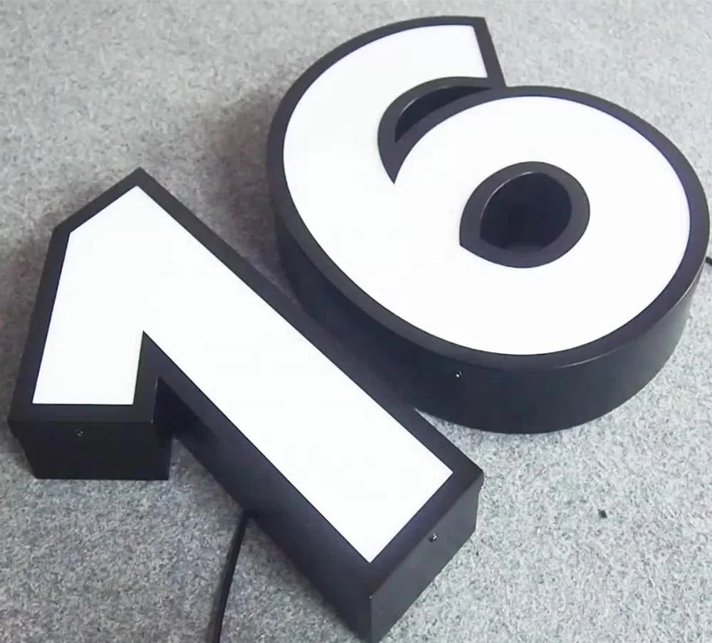 Illuminated Display Laser Cut Acrylic Led House Numbers Letters - Buy ...
