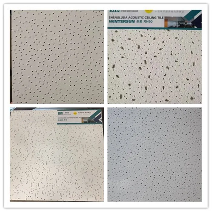 2x4 60x60 Acoustic Commercial Mineral Fiber Ceiling - Buy Acoustic ...