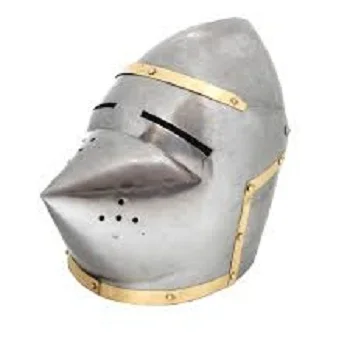 Medieval Helmet Pig Face - Antique Imitation Steel Armor