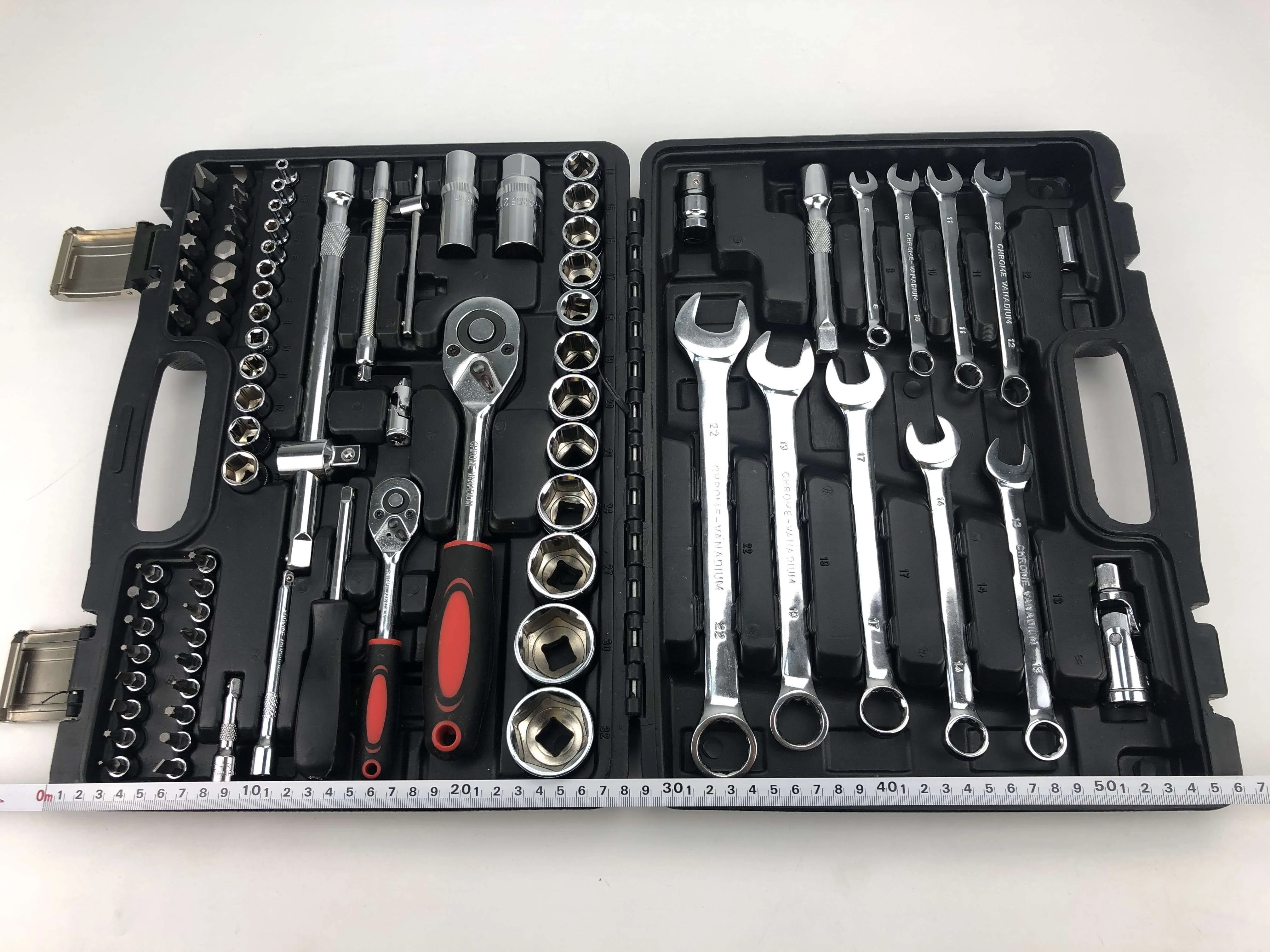 82 Pcs Combination Socket Wrench,Spanner Socket Wrench Set,Socket ...