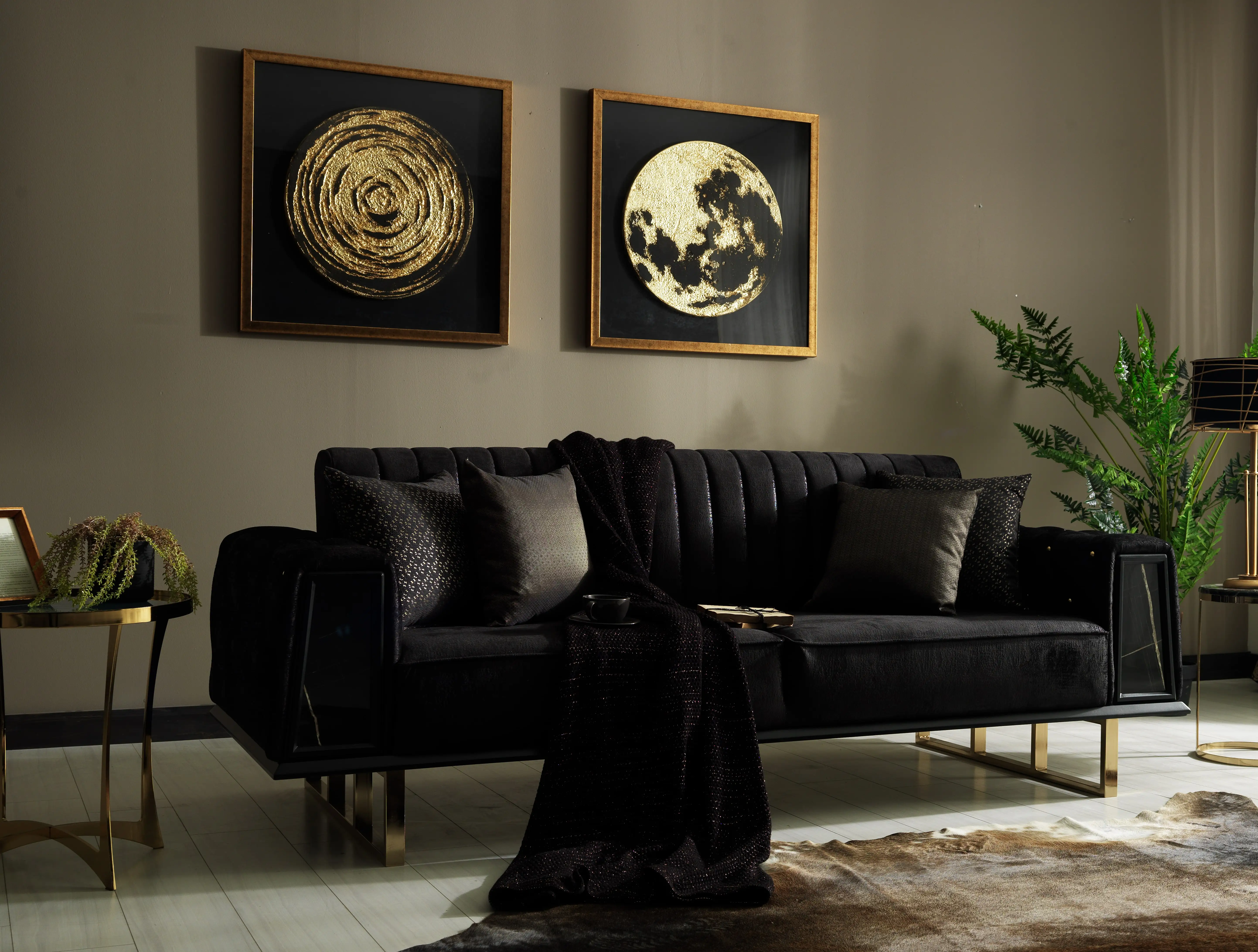 Serhat Home Monaco Sofa New Model European Design Furniture Elegant ...