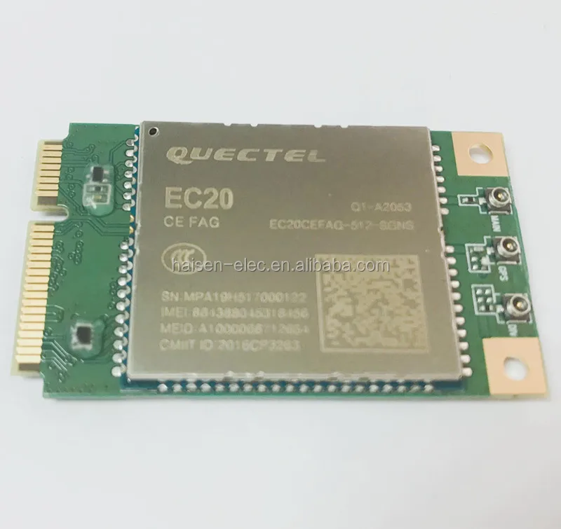 4G IoT 模块 PCI Express MiniCard Quectel 模块 EC20-CE MINIPCIE-C EC20CEHCLG-miniPCIE-C EC20CEHCLG ...