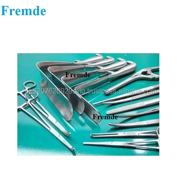 Instrumentos de cirugía INTESTINAL, juego de 40 piezas certificadas por ...