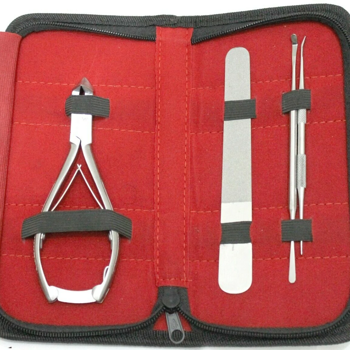Podiatry Instruments Tool Kit Concave Arrow And Flame Toenail Nippers ...