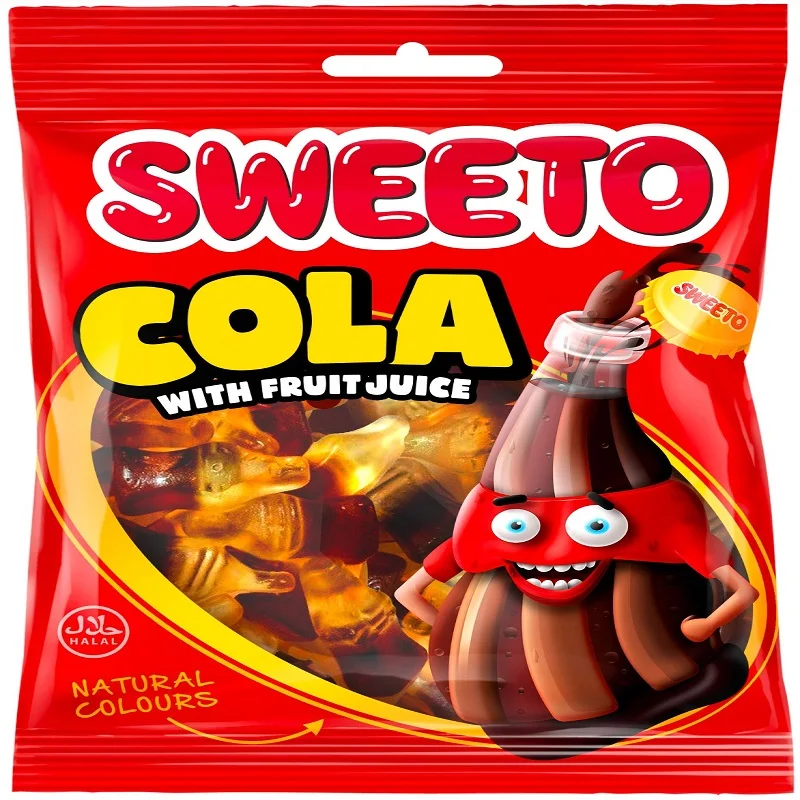 Cola Jelly Gummy Halal Gummy Candy 80g - Buy Cola Jelly Gummy,Jelly ...