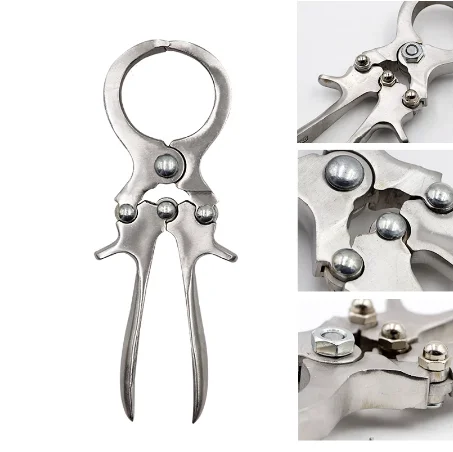 Stainless Steel Pig Sheep Castration Clamp Tool Cow Without Blood ...