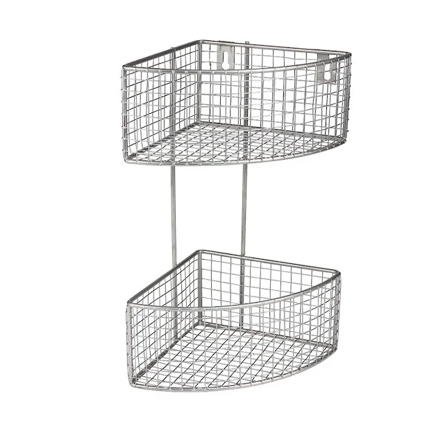 Two Tier Metal Basket Premium Quality Handmade Designer Basket ...