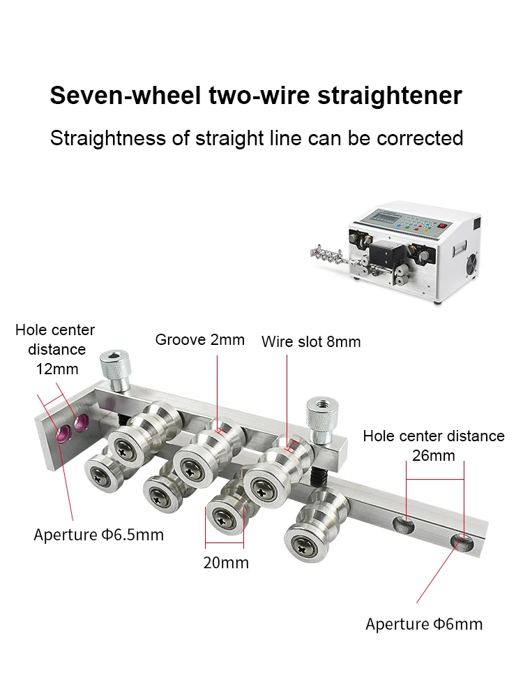 High Quality Cable Straightener Seven Wheels Ten Roun Straightener For ...