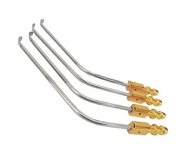 Suction Tube with Distal Nerve Root Retractor - Neurosurgery Instrument