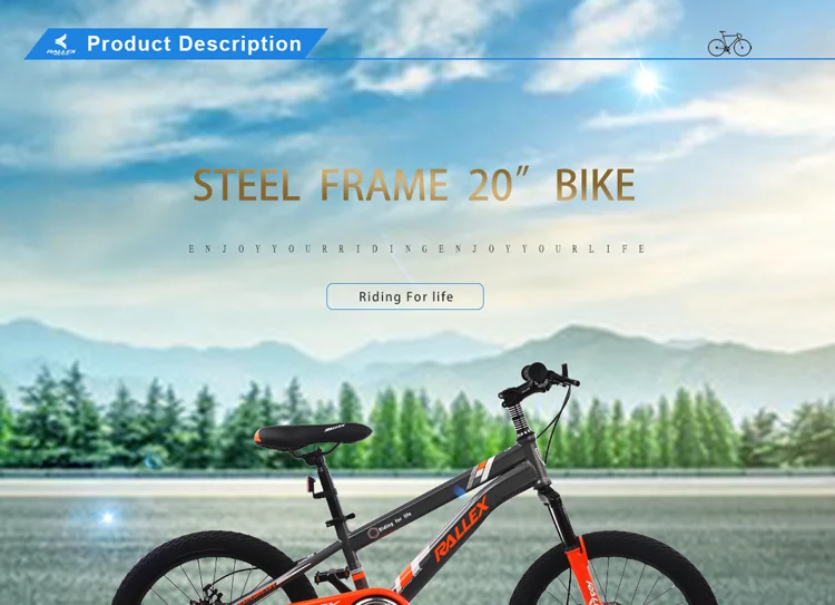 Rallex Cheap Freestyle Bmx Bike 20 Inch Freestyle Street Bmx Bicycle ...